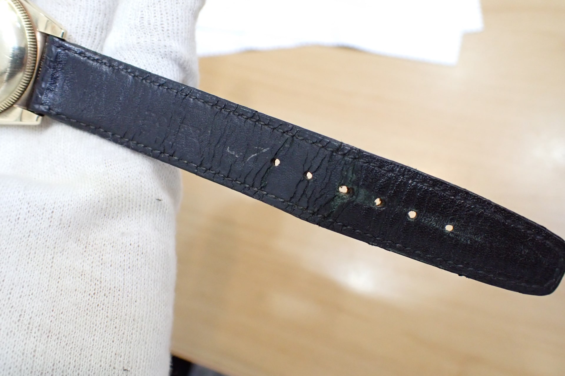 中古品V【ROLEX】ロレックス バブルバック 14KYG Ref.6011 エンジンターンドベゼル スーパーオイスターリューズ/最終番 ...